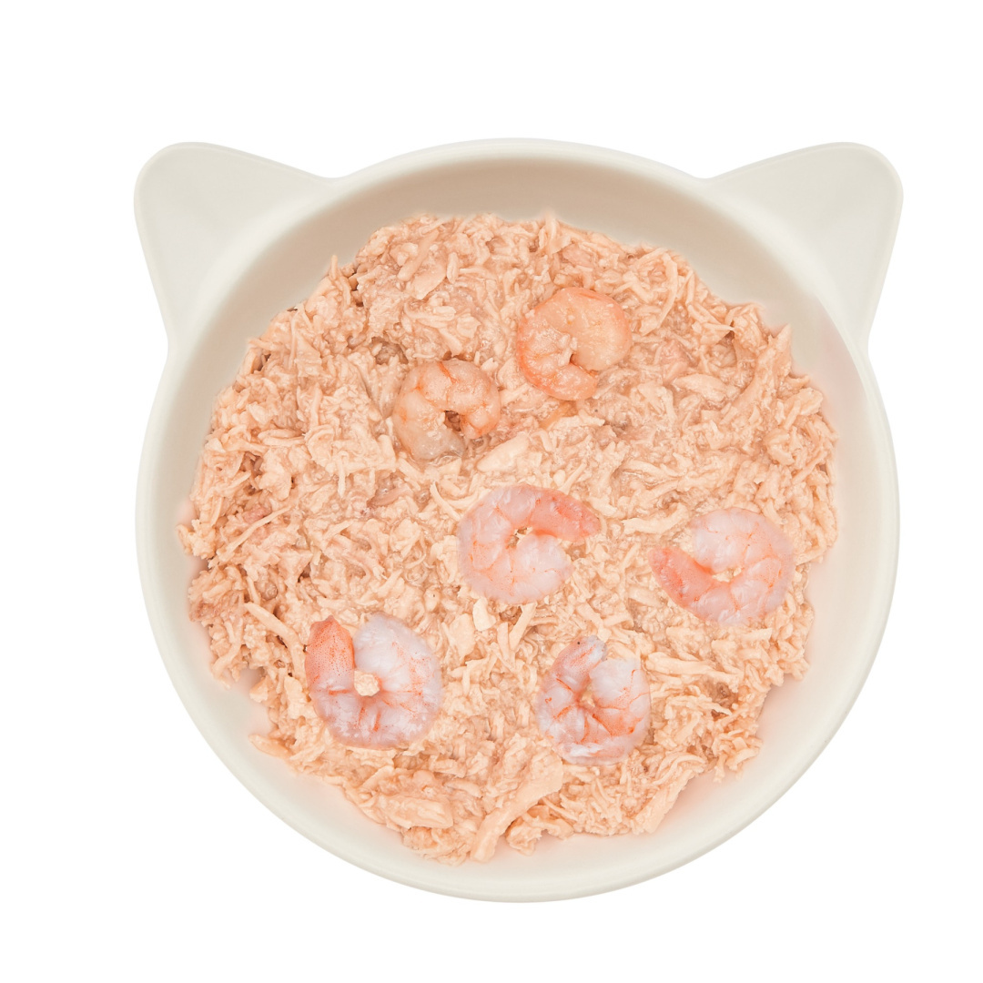 WOW CAT Huhn Garnelen - filet z kurczaka i krewetkami dla kota (70g ...